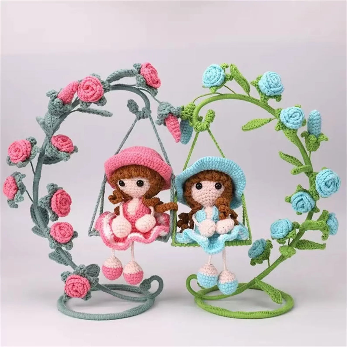 Schommel Bloemen Pop Haakpatroon – LolaCrafts